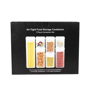 Kitchen | White Airtight Food Storage Containers For Kitchen | Poshmark